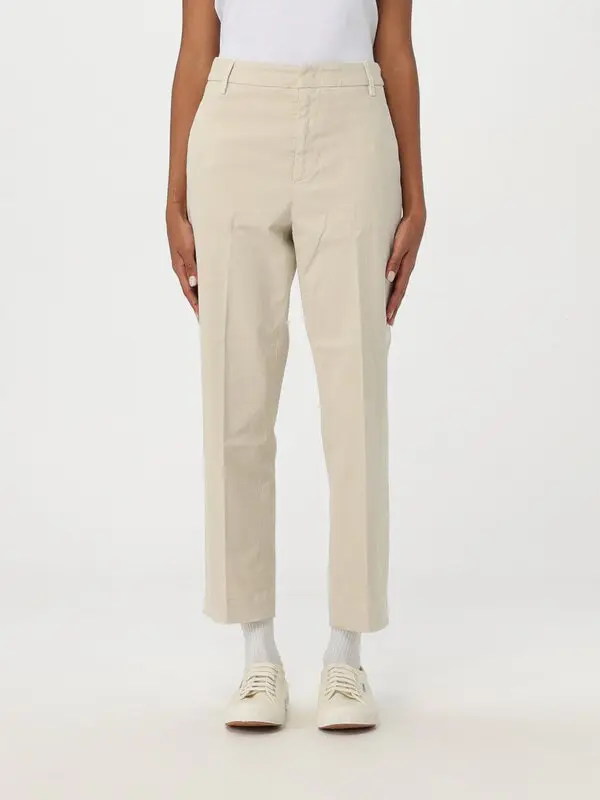 パンツ DONDUP Woman Pants Yellow Cream DP789IF1DXXX 004 Dondup Pants In Yellow Cream - 33% Off | Editorialist